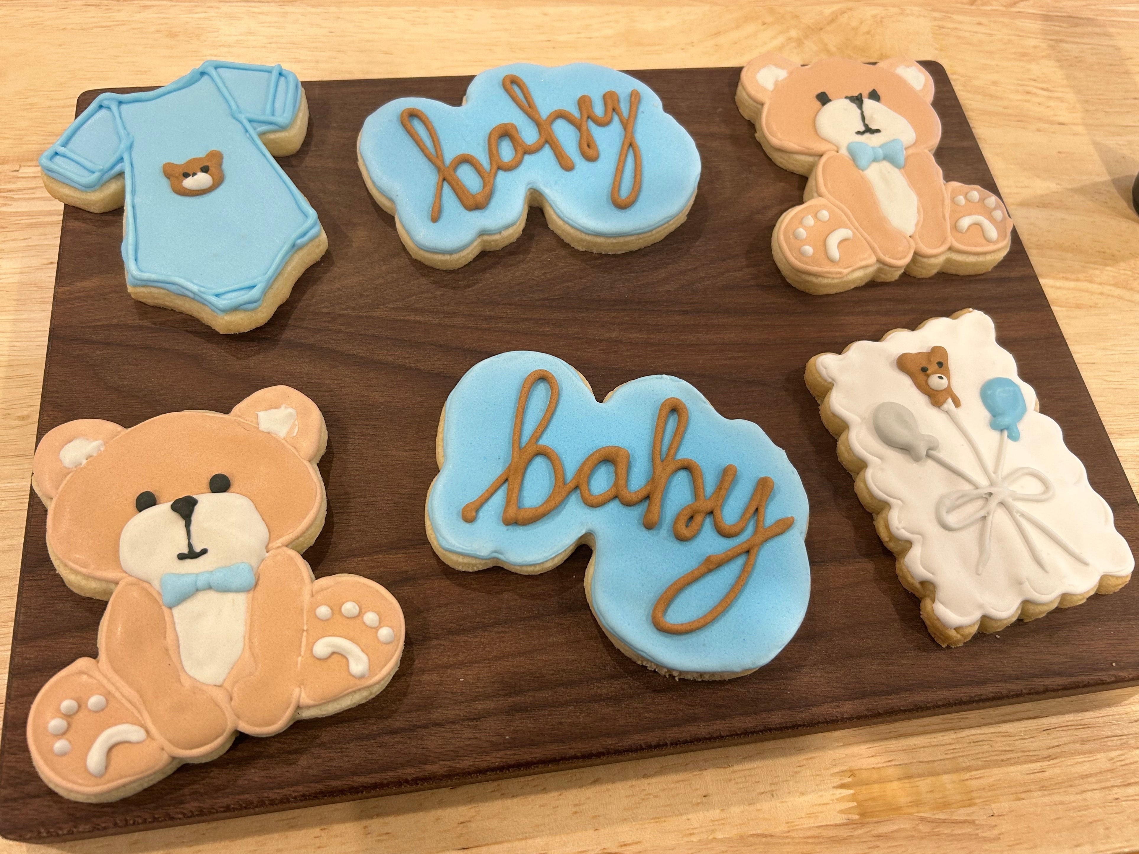 We Can Bearly Wait Decorated Cookies – Farmhouse Cravings
